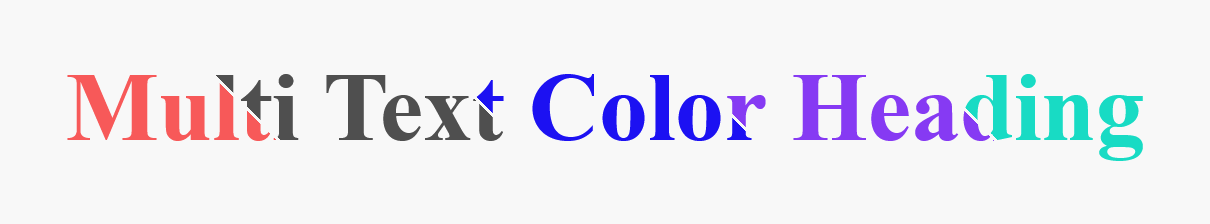 GitHub - MearajParsa/multi-color-text: Simple and Professional Text ...